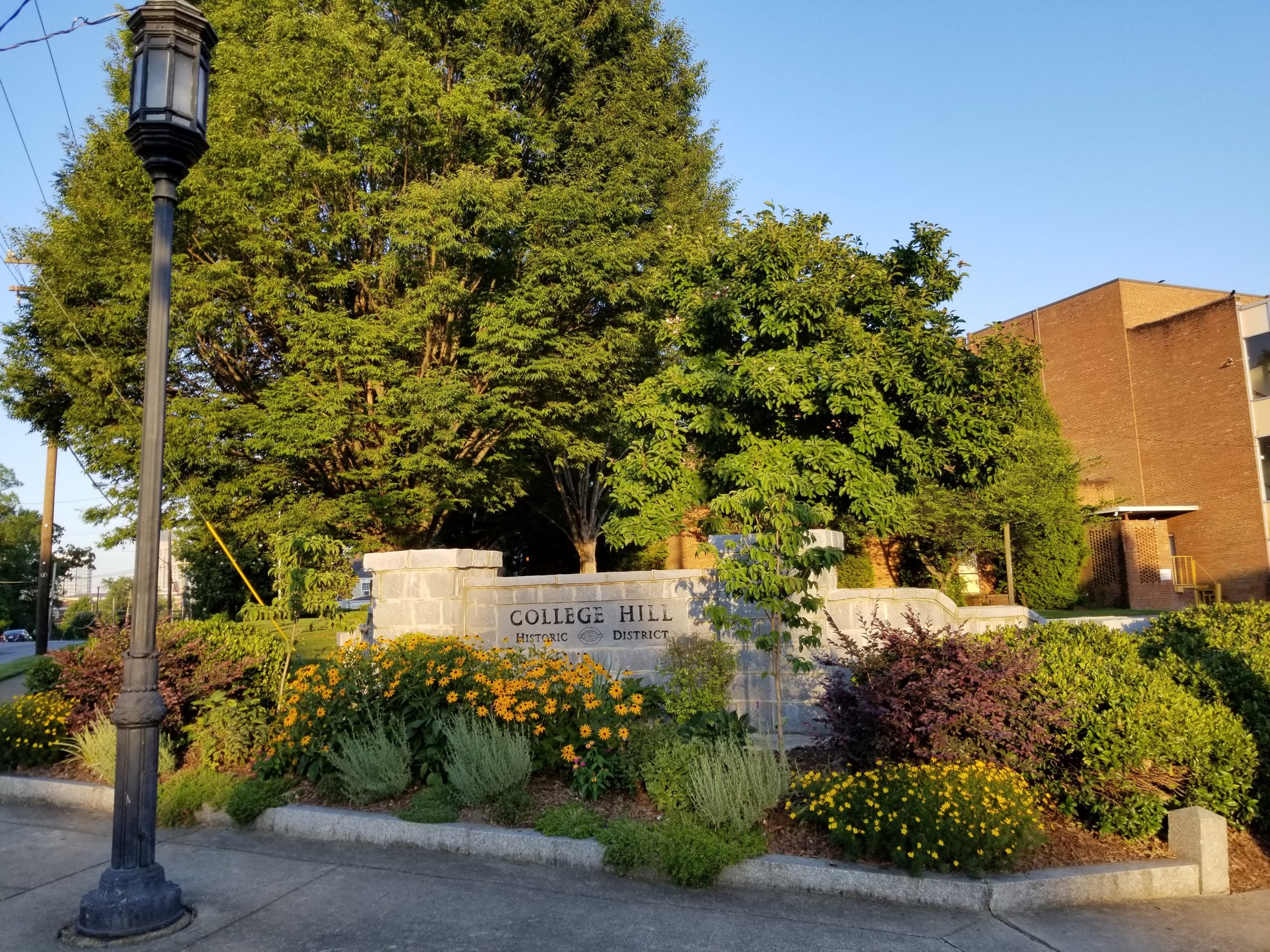 Spring report from the College Hill Beautification Program; volunteers ...